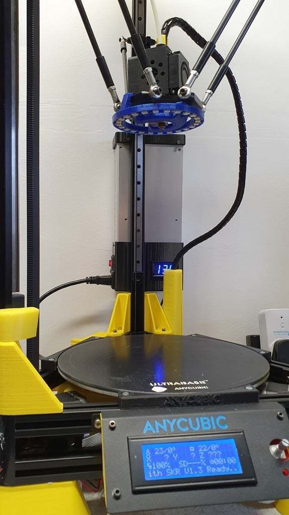 Free STL file Kossel Linear Plus Part Cooling duct and 85mm LED ring・3D ...