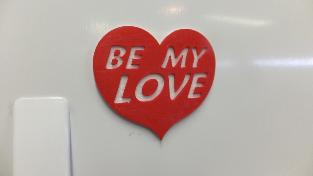 Free 3D file Valentine Refrigerator Magnets 🚩・3D printer design to ...
