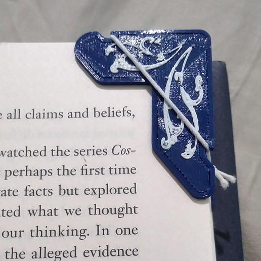 Download free STL file Fancy Auto Book mark • Model to 3D print ・ Cults