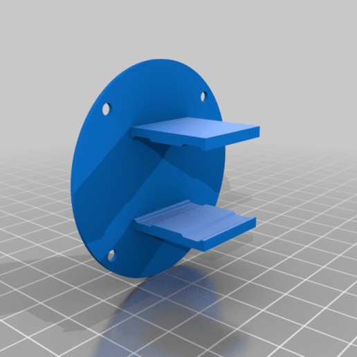 Download free 3D printer designs Dial Indicator 2020 Mount Backplate ...