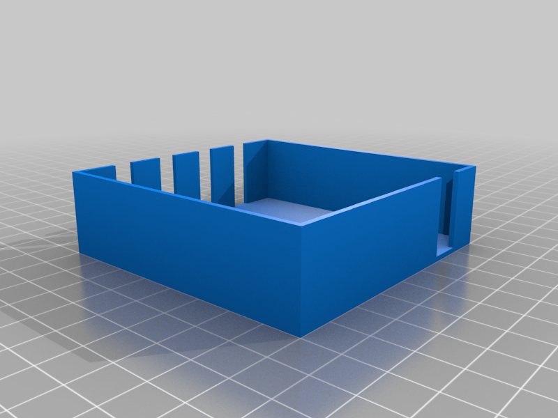 Free STL file relay box for 4-module relay set・3D printing model to ...