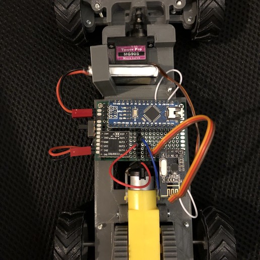 Impresiones 3D gratis RC 1:16 con Arduino y NRF24L01 ・ Cults