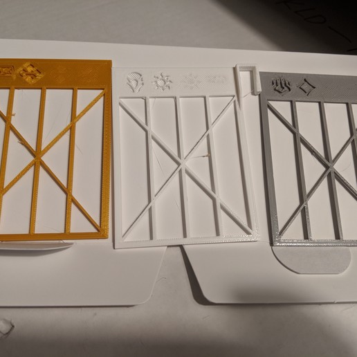 Download free 3D printer templates Magic the Gathering Card Box Divider ...