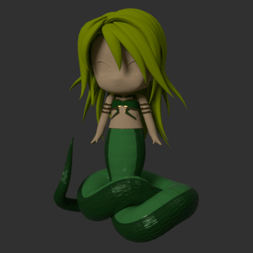 Download STL file Nendoroid Lamia / Naga • 3D printing template ・ Cults