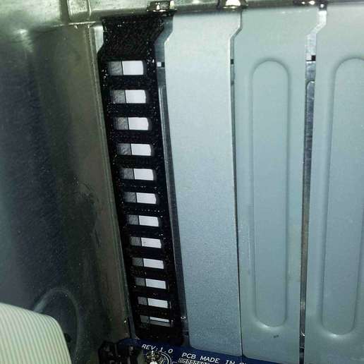 Download free 3D printing designs PC Case Expansion Slot Cover ・ Cults