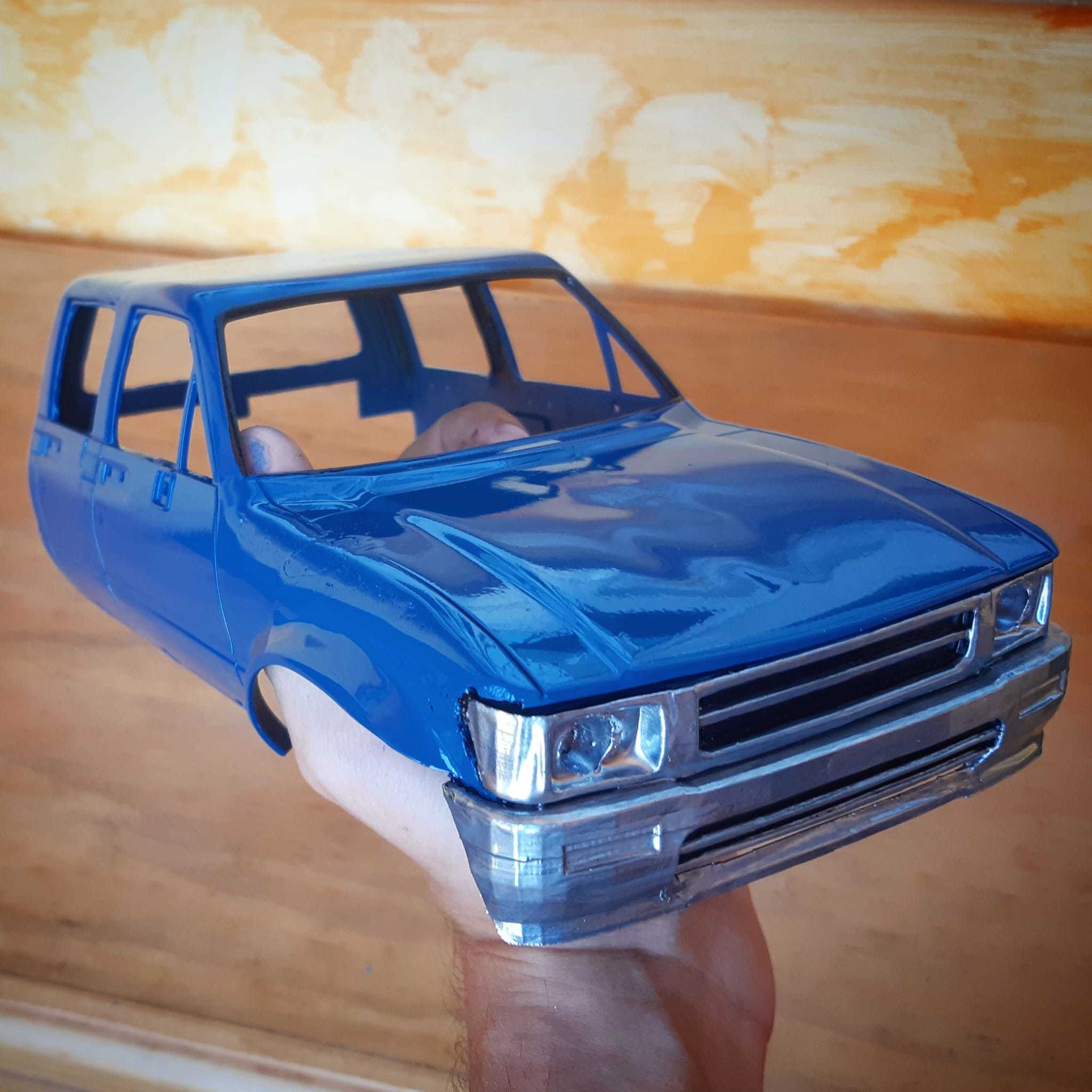 Download STL file WPL c24 conversion to 90`s hilux • 3D print object ...