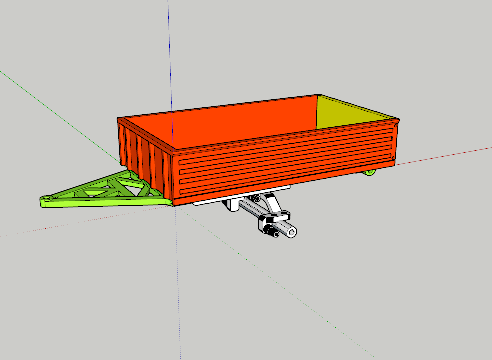 STL file trailer for WPL and MN・Model to download and 3D print・Cults