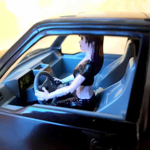 Download STL file Driver girl for rc and model vehicles • Design to 3D ...