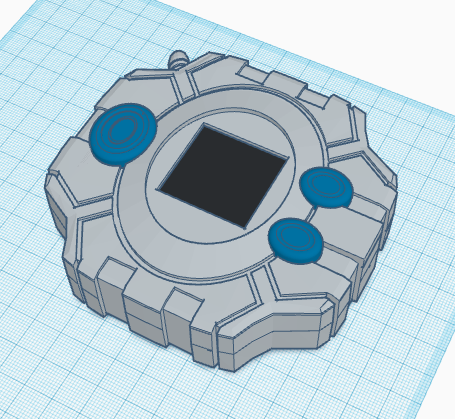 STL file High Detailed Digivice・3D printer design to download・Cults