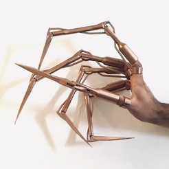 3D printer Skelington Articulated Finger Extensions 35cm ・ Cults