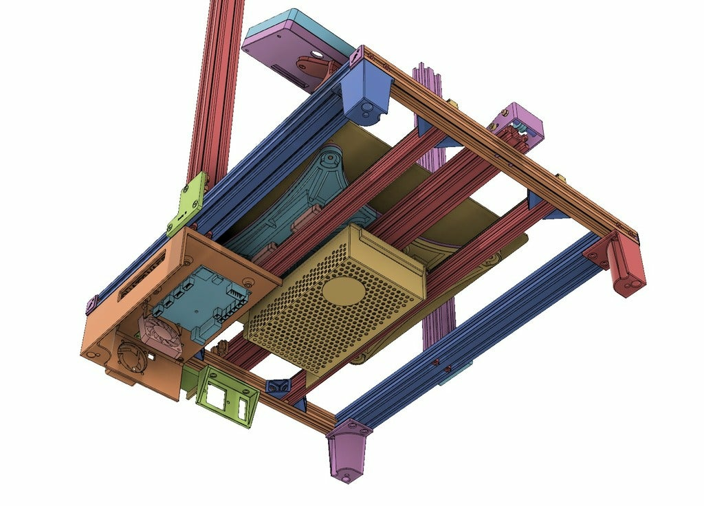 Free STL file CR10/CR10S Control Box Removal (All in One) / Y Axis ...