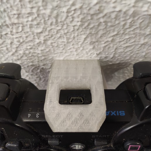 Download STL file PS3 wall mount kit console & controller • Template to ...