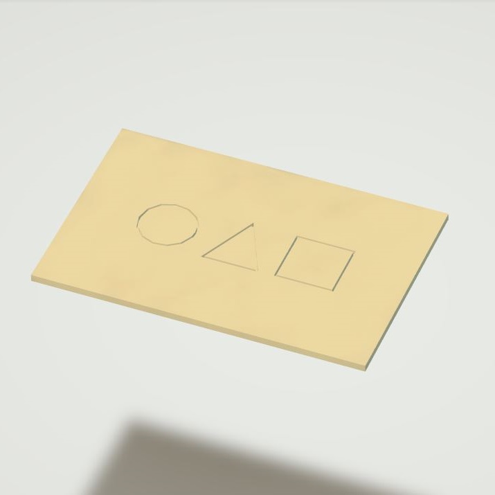 STL file Squid Game Card・3D printing design to download・Cults