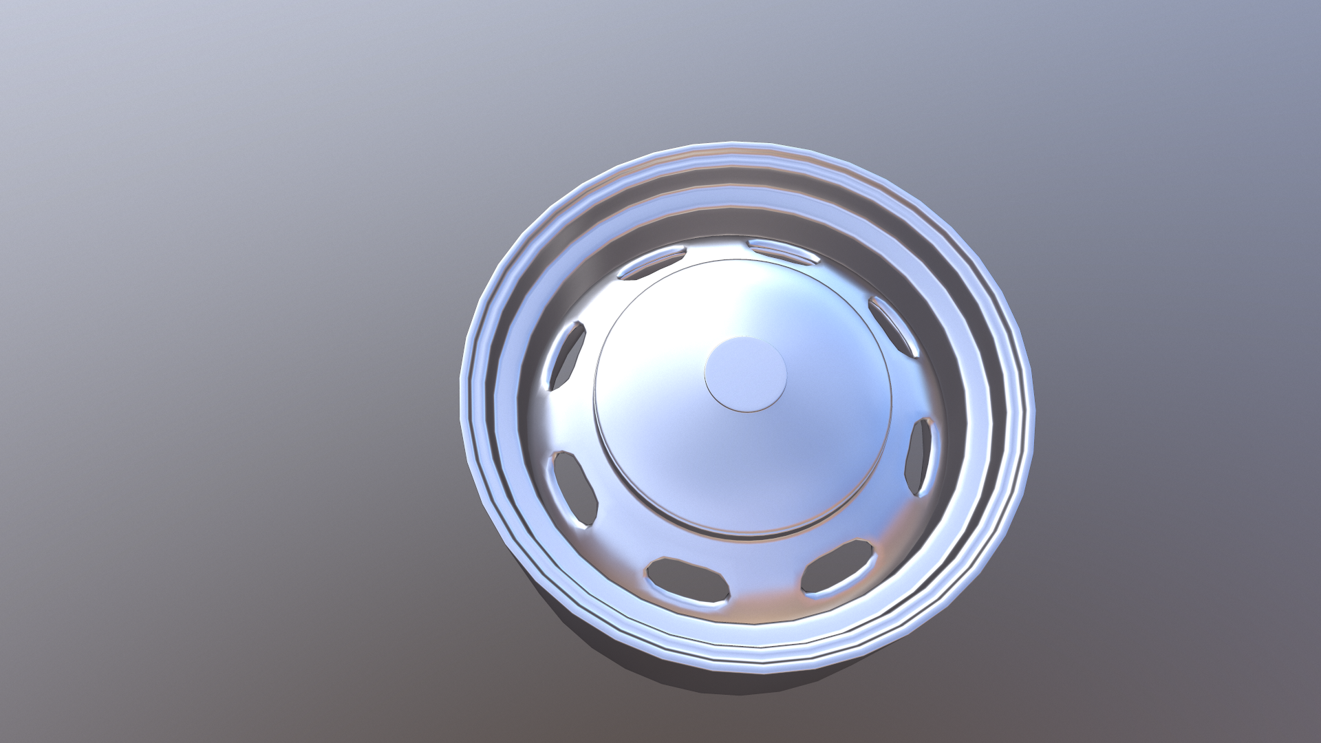 OBJ file VW 1600 Rim (3D printable Rims)・3D print model to download・Cults