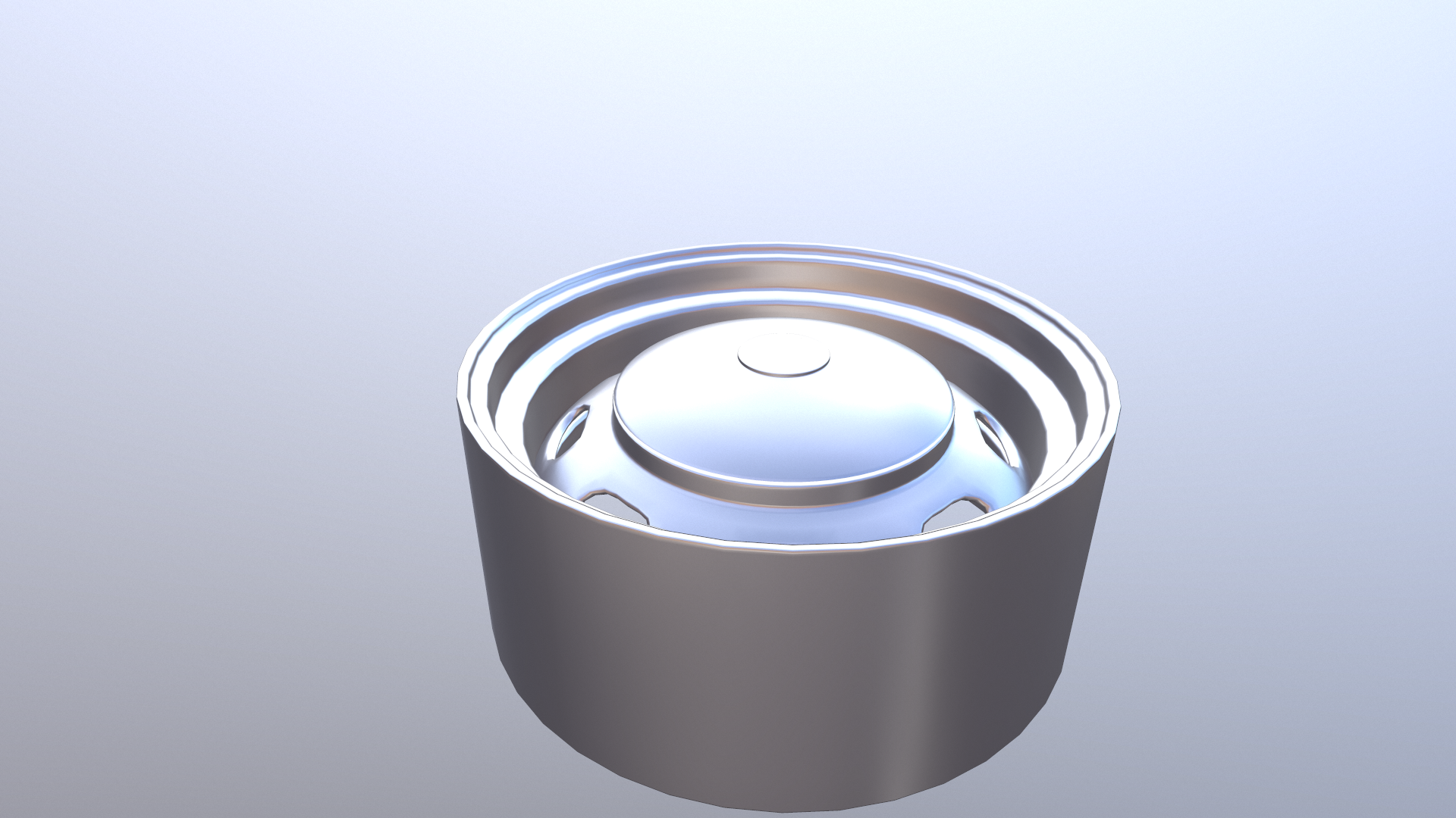 OBJ file VW 1600 Rim (3D printable Rims)・3D print model to download・Cults