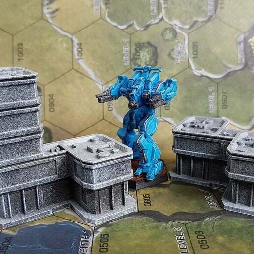 Download free STL file Sci-Fi Offices for 6mm / 1:285 scale gaming ...