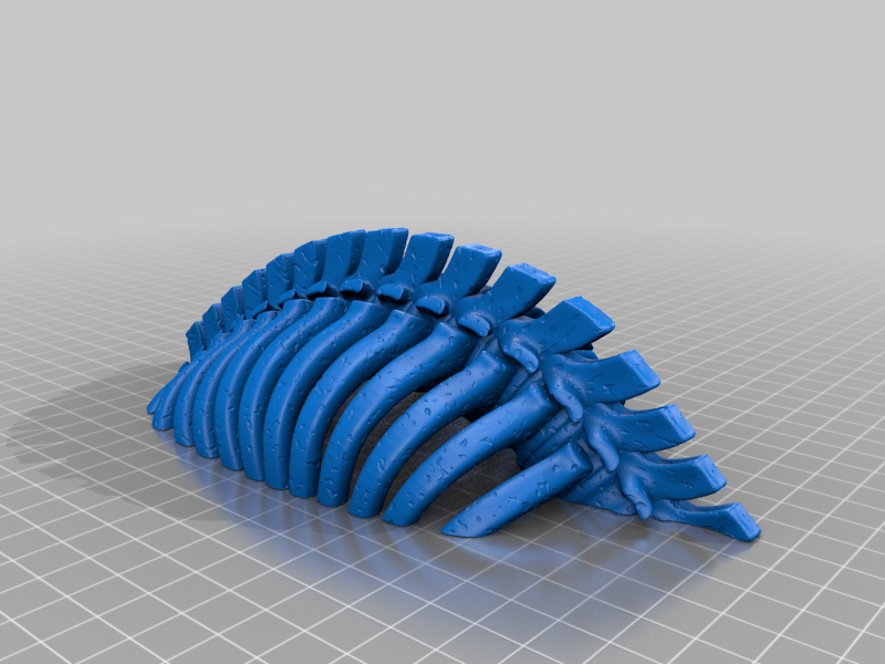 Free STL file Dragon Skeleton Terrain for Fantasy and Sci-fi Wargames 🐉 ...