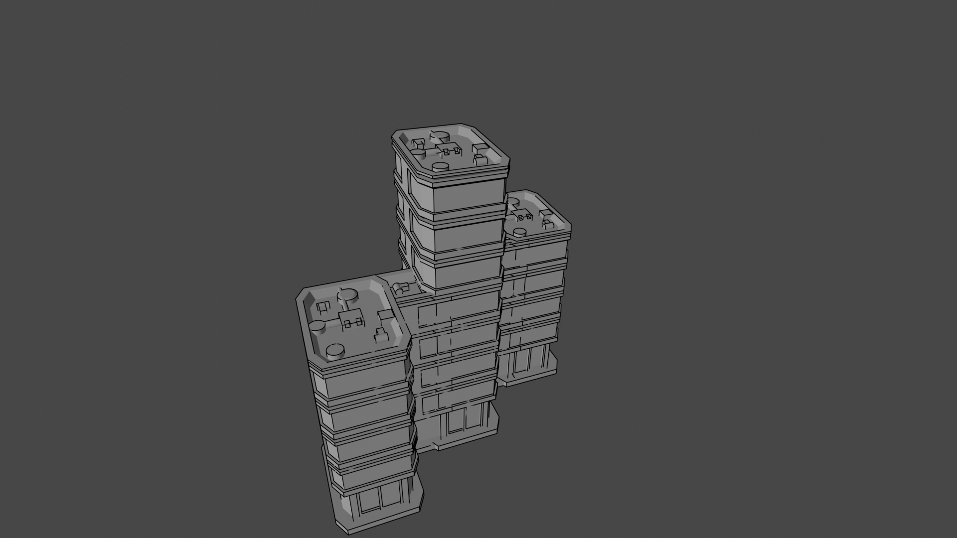 STL file Sci-Fi Offices for 6mm / 1:285 scale gaming 🎲・3D printing ...