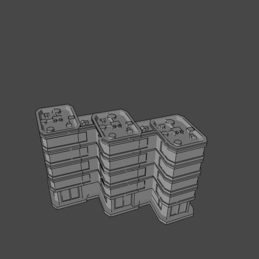 Download STL file Sci-Fi Offices for 6mm / 1:285 scale gaming • 3D ...