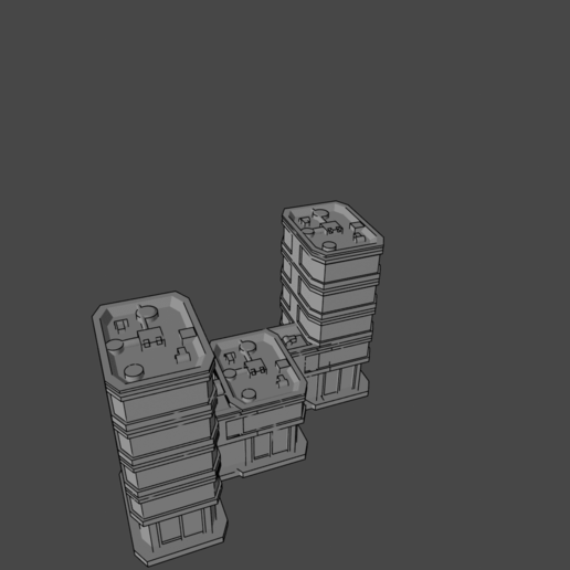 Download STL file Sci-Fi Offices for 6mm / 1:285 scale gaming • 3D ...