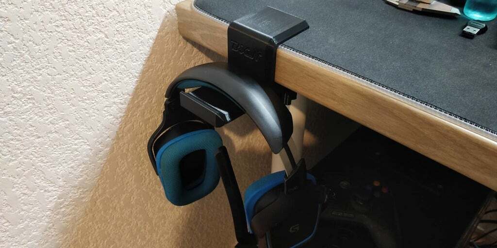 Free STL file Headphone holder - Support de casque 🎧・3D printable ...