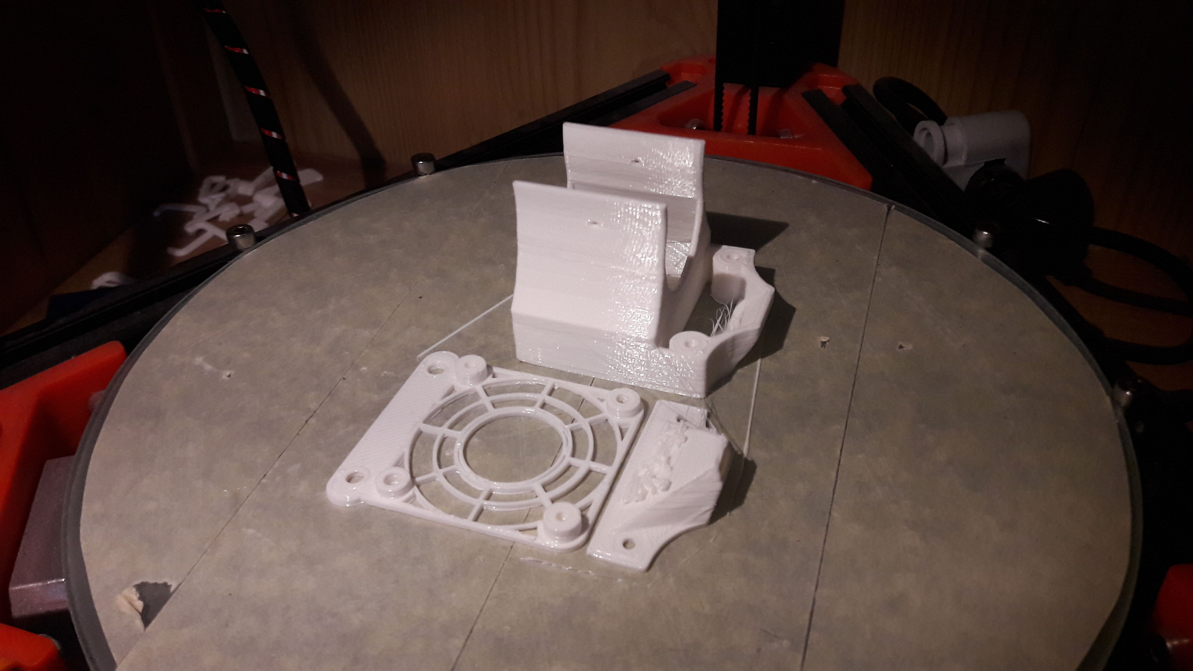 Free STL file Flsun Kossel Delta Mini Lightweight Fan Duct V2・Design to ...