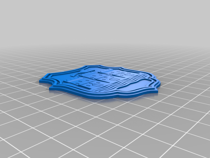 Free STL file Novi Sad - Grb / Coat of Arms 🧥・3D printing design to ...
