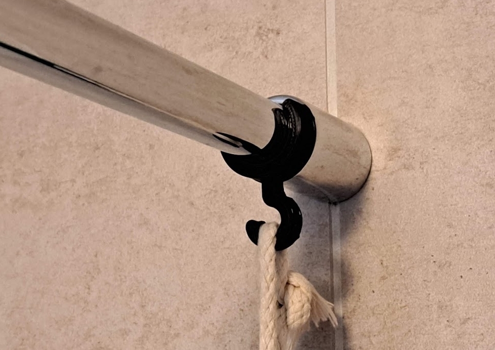 Free 3D file Clipon hook for a 19mm pipe 🪝・3D printing template to ...