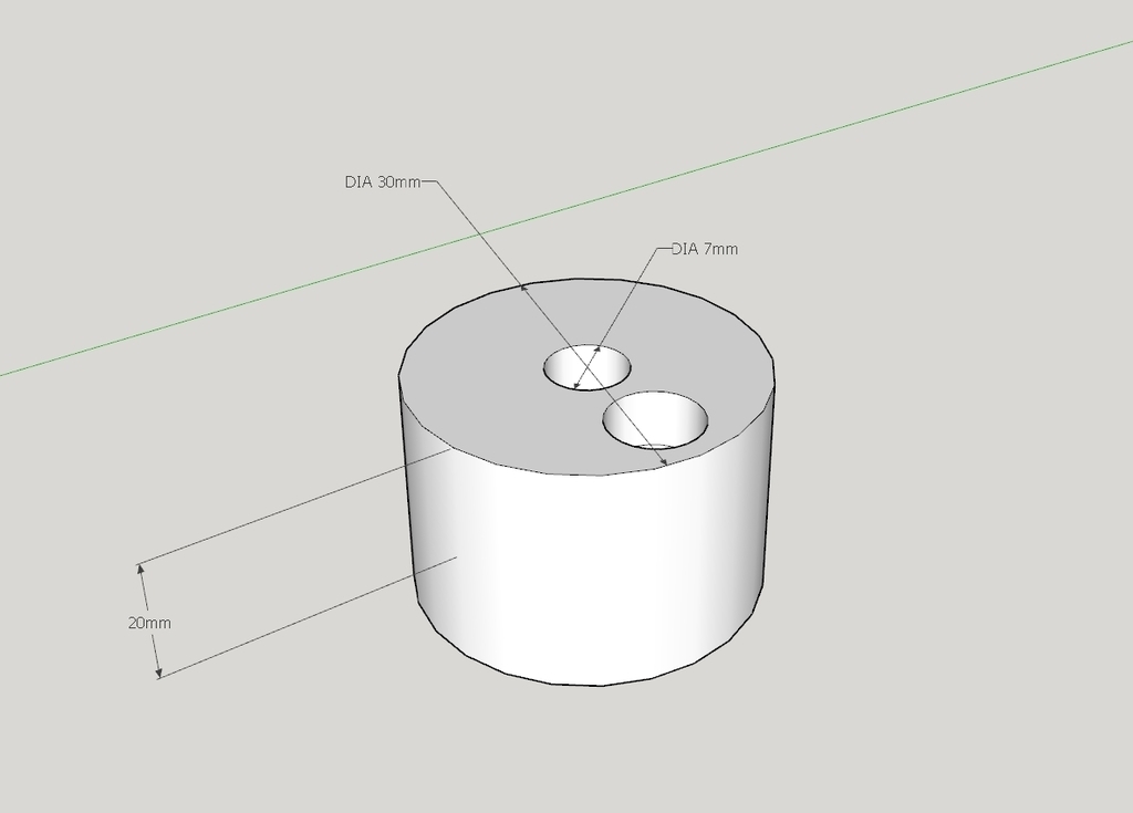 Free STL file 20mm Spacer・3D printable model to download・Cults