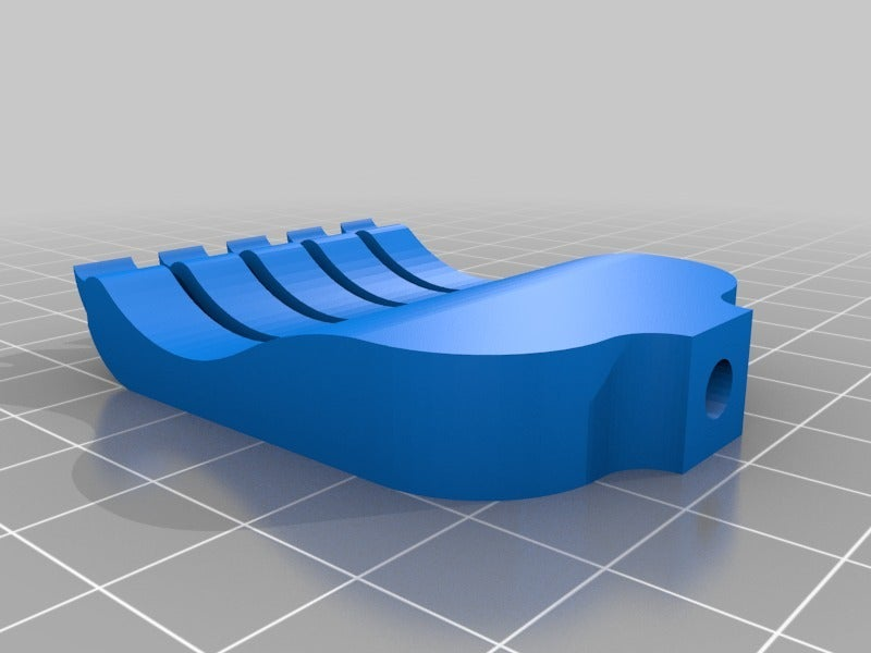 Download free STL file Back Scratcher Claw, chopstick mountable ...