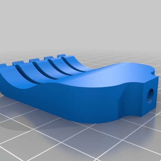 Download free STL file Back Scratcher Claw, chopstick mountable ...