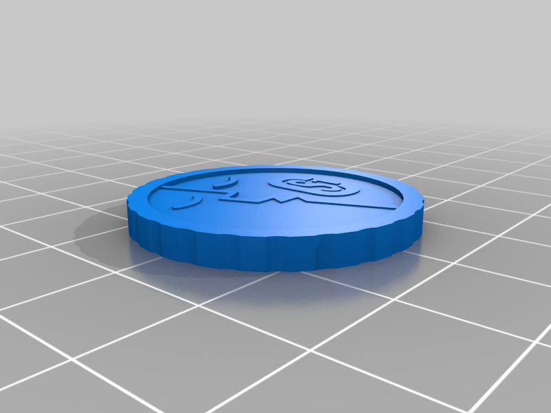 Free 3D file One Smooch Coin・3D printing template to download・Cults