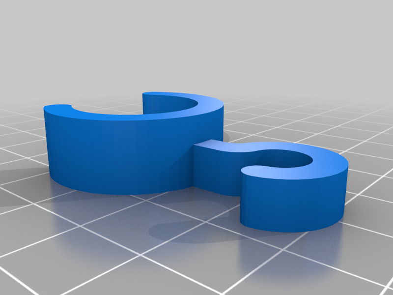 Free 3D file Clipon hook for a 19mm pipe 🪝・3D printing template to ...