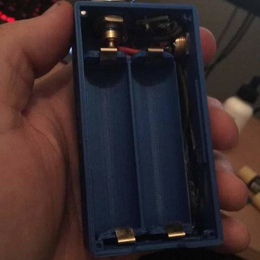 Descargar archivo STL gratis Caja "Extrude" mod dual 18650 DIY vape ...