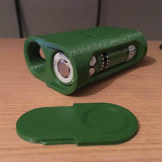 Download free STL dual 18650 battery case holder for vapes ・ Cults