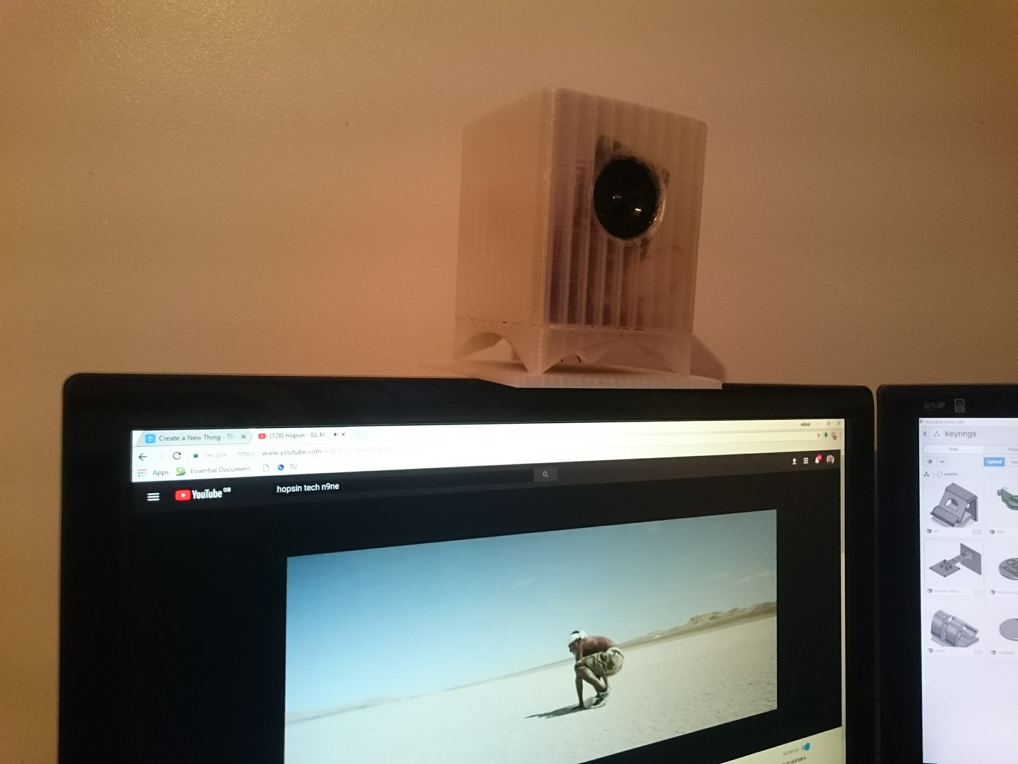 Download free STL file monitor top shelf • Design to 3D print ・ Cults