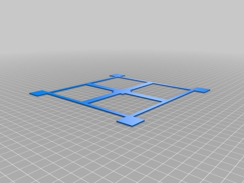 Free STL file 200x200mm easy bed level 🛏️・Model to download and 3D ...