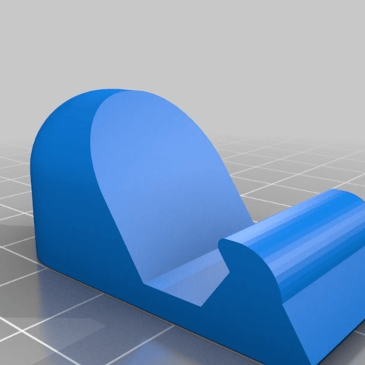 Download free STL file small keyring sized phone stand • 3D print ...