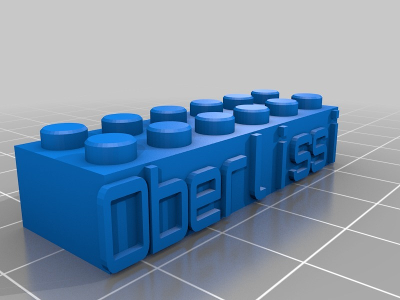Free 3D file Lego Block Necklace/Keychain 🏗・Model to download and 3D ...