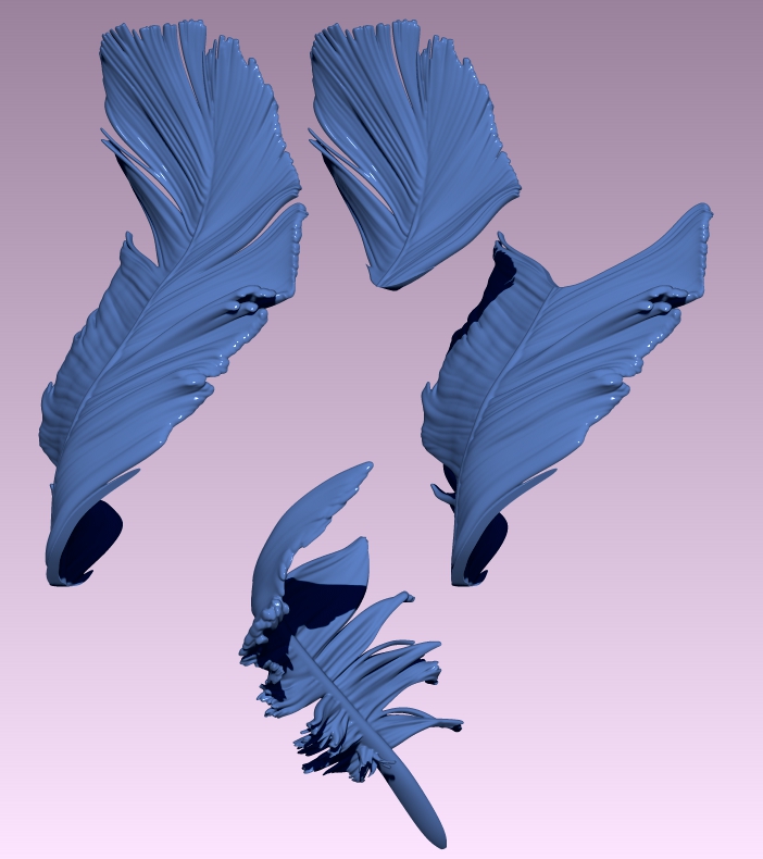 Файл STL Feather V1 3D・Дизайн для загрузки и 3D-печати・Cults