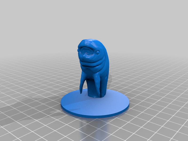 Free STL file Fish Cake Topper・3D printing template to download・Cults