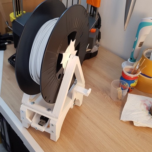 Télécharger plan imprimante 3D gatuit Support Bobine ・ Cults