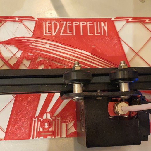 Download free STL file Led Zeppelin Mothership frame • Template to 3D ...