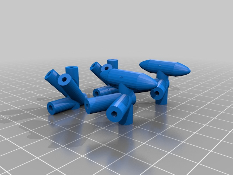 Free 3D file My RC autogyro parts・3D print object to download・Cults