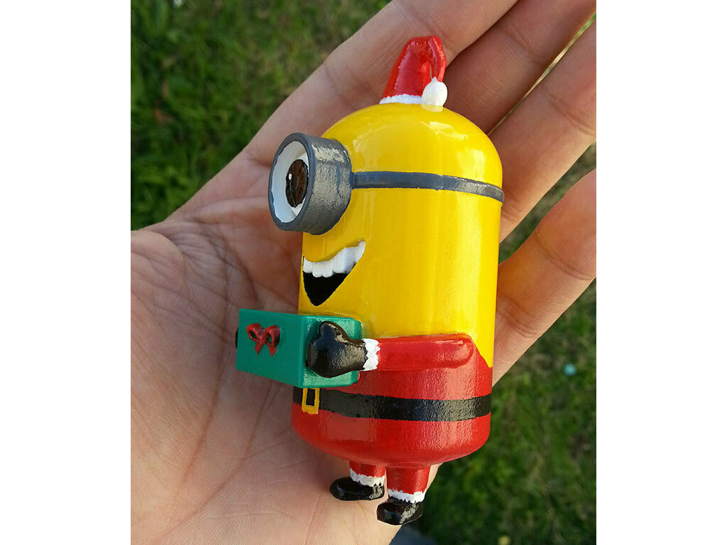 Free 3D file Xmas Minion・3D printable design to download・Cults