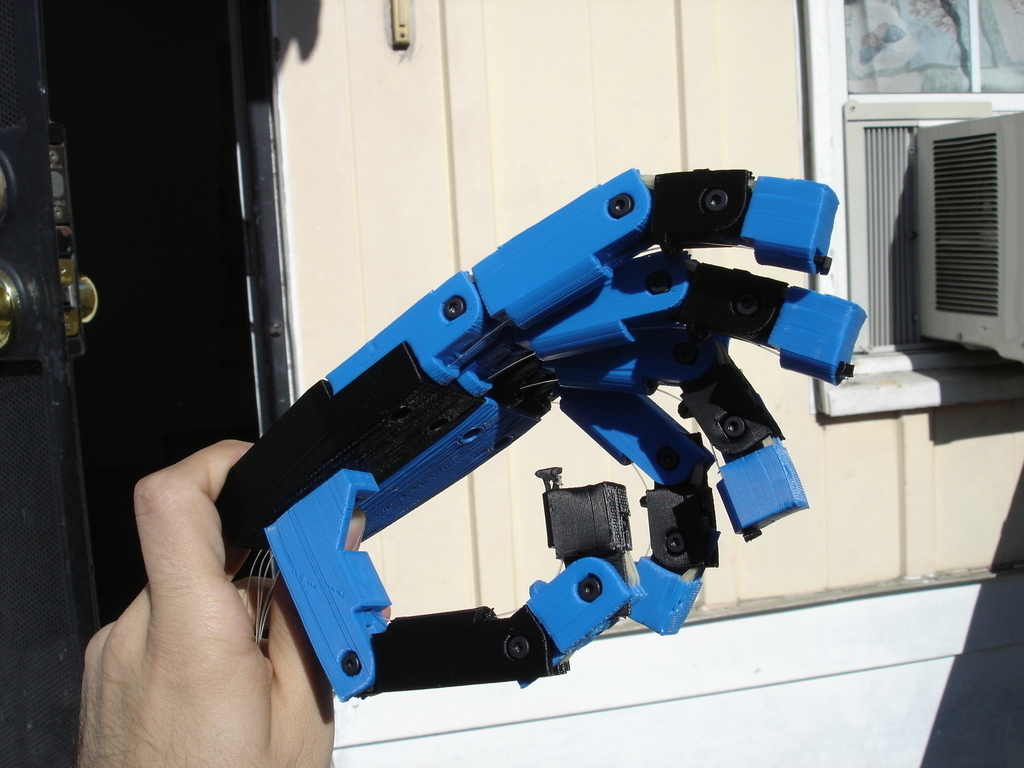 Free 3D file Robotic Hand v3.0 ・3D printer design to download・Cults