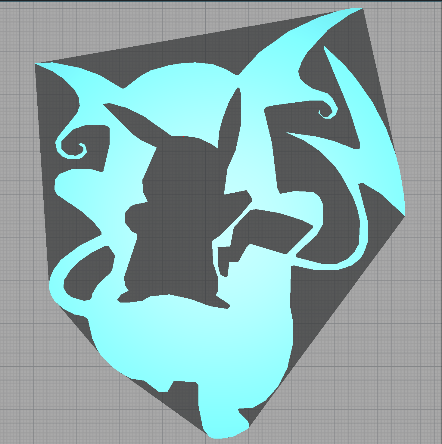 STL file pikachu - raichu - pokemon - 2D・3D printer model to download・Cults