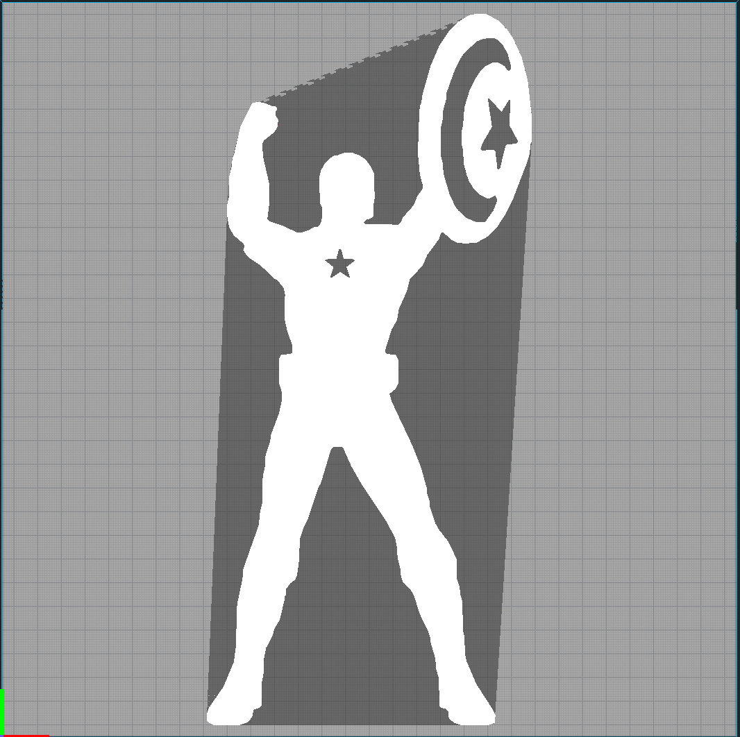 STL file captain america - marvel - shield - 2D 🛡️・Model to download ...