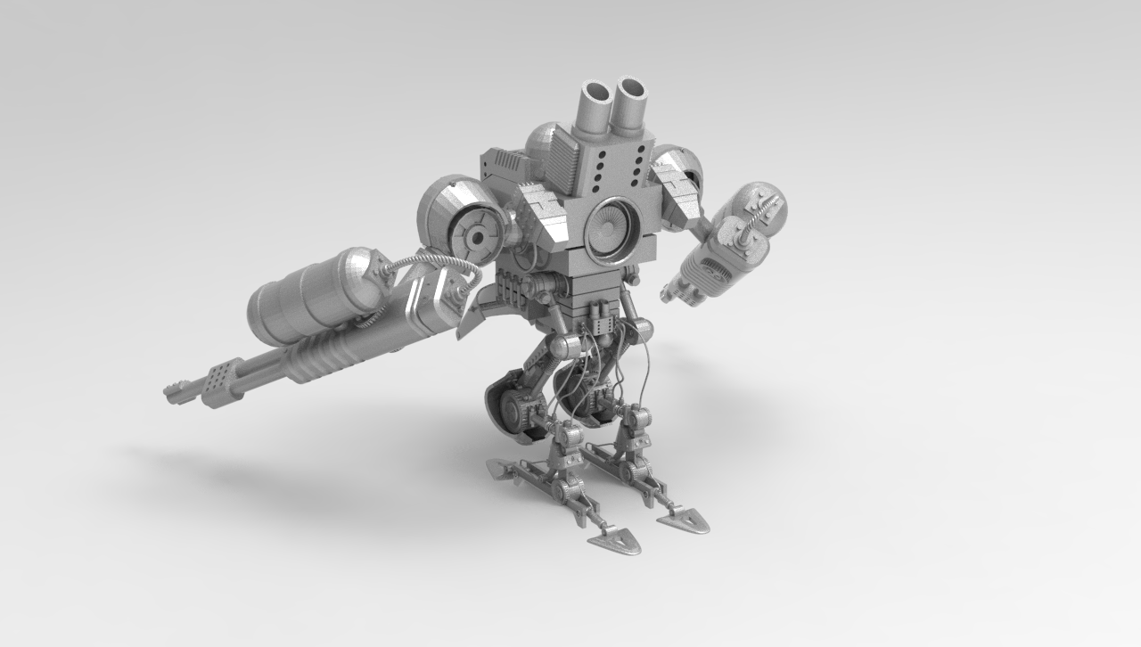 3D file Knight Robot・3D printer model to download・Cults