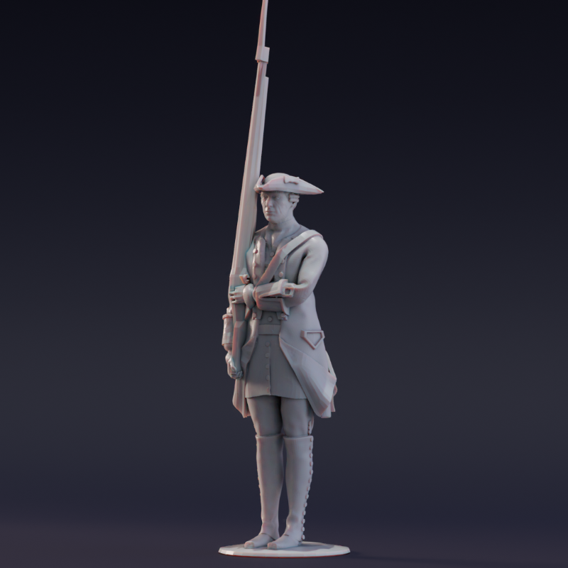 Free STL file British Line infantry - Seven Years War - French Indian ...